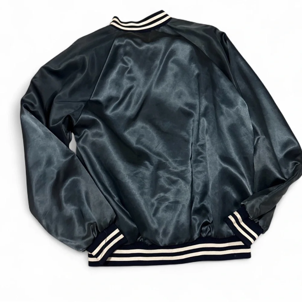 Cardinal | Jackets & Coats | Vintage Cardinal Satin Shiny Bomber Jacket ...